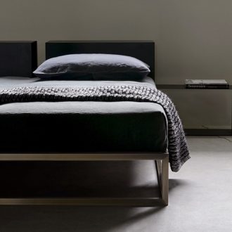 Asha Basic Bed Brass - Property Furniture