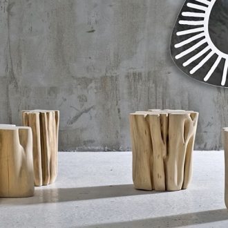 Brick Trunk Side Table - Property Furniture